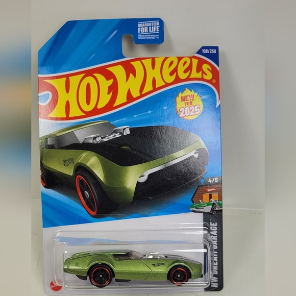 Toys | Hot Wheels Slide Burn Green Toy Car | Poshmark